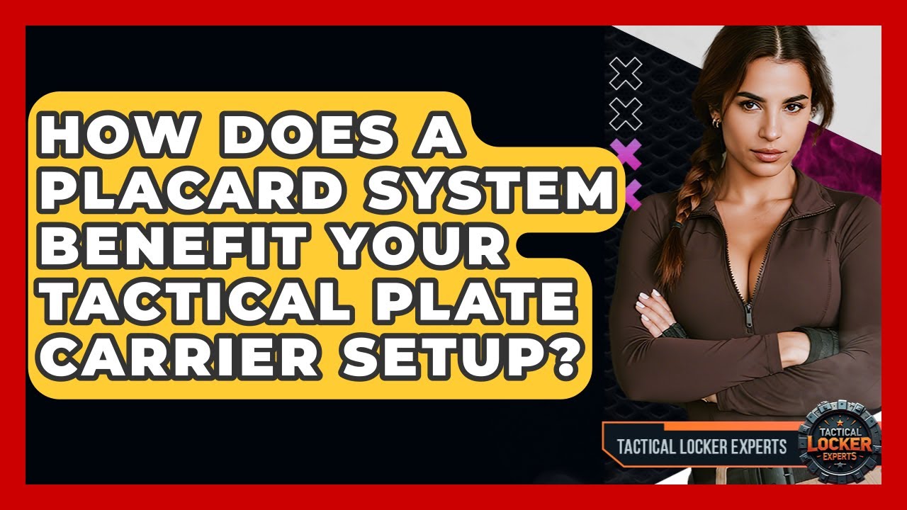 How Does A Placard System Benefit Your Tactical Plate Carrier Setup ...