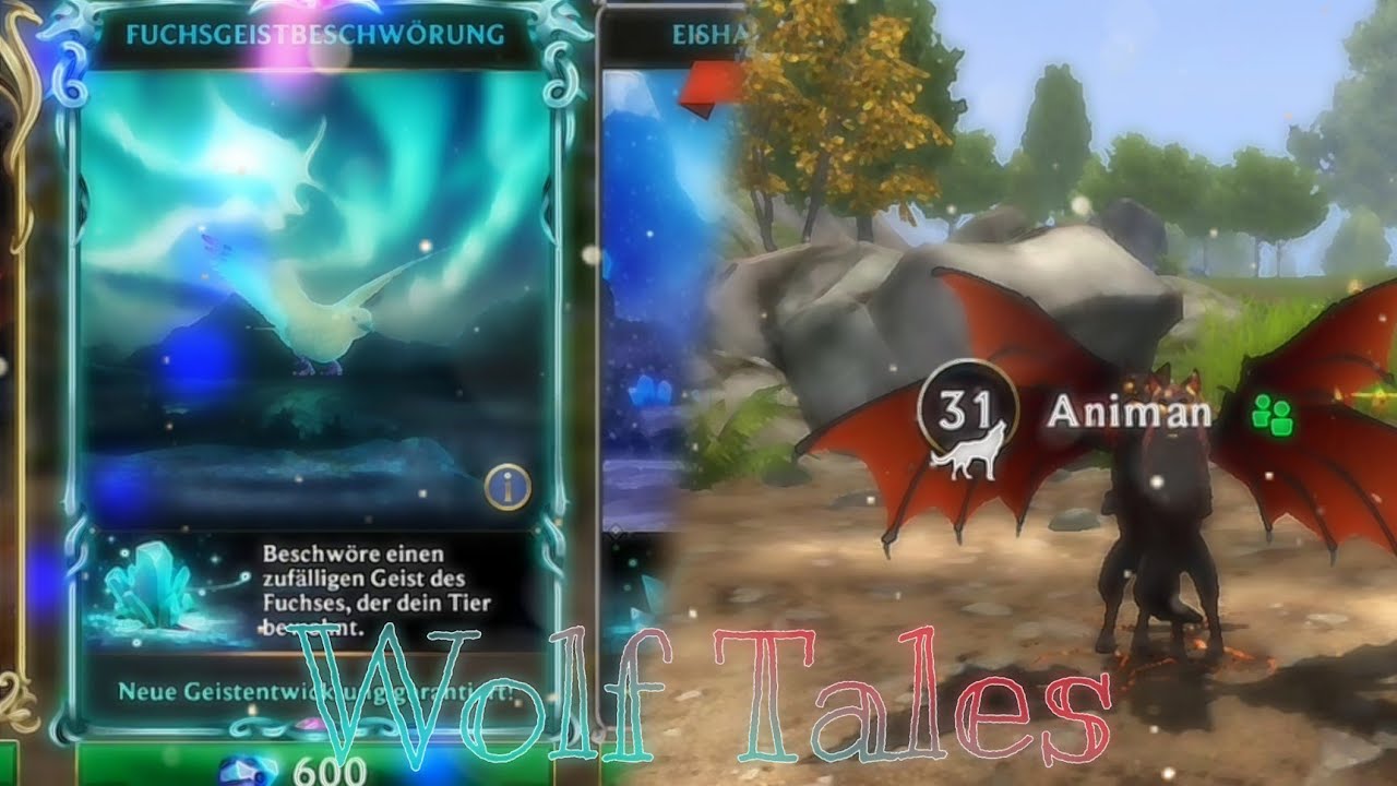 🐺Opening FOX SPIRIT SUMMON!🦊||Wolf Tales||Blue Pako||+little surprise😏 ...