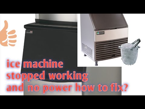 ice maker stopped working first thing to check. - YouTube