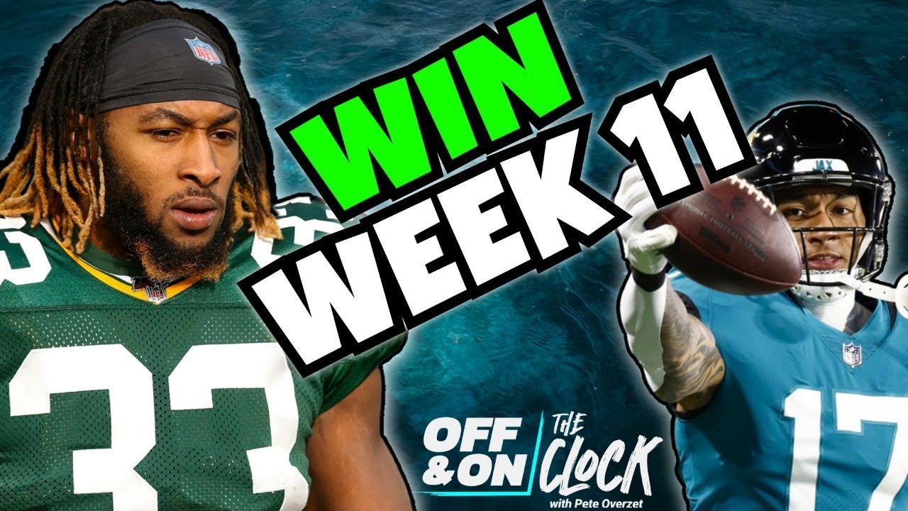 NFL Week 11 Draft Strategy & Top Pick 'Em Plays (Off & On The Clock ...