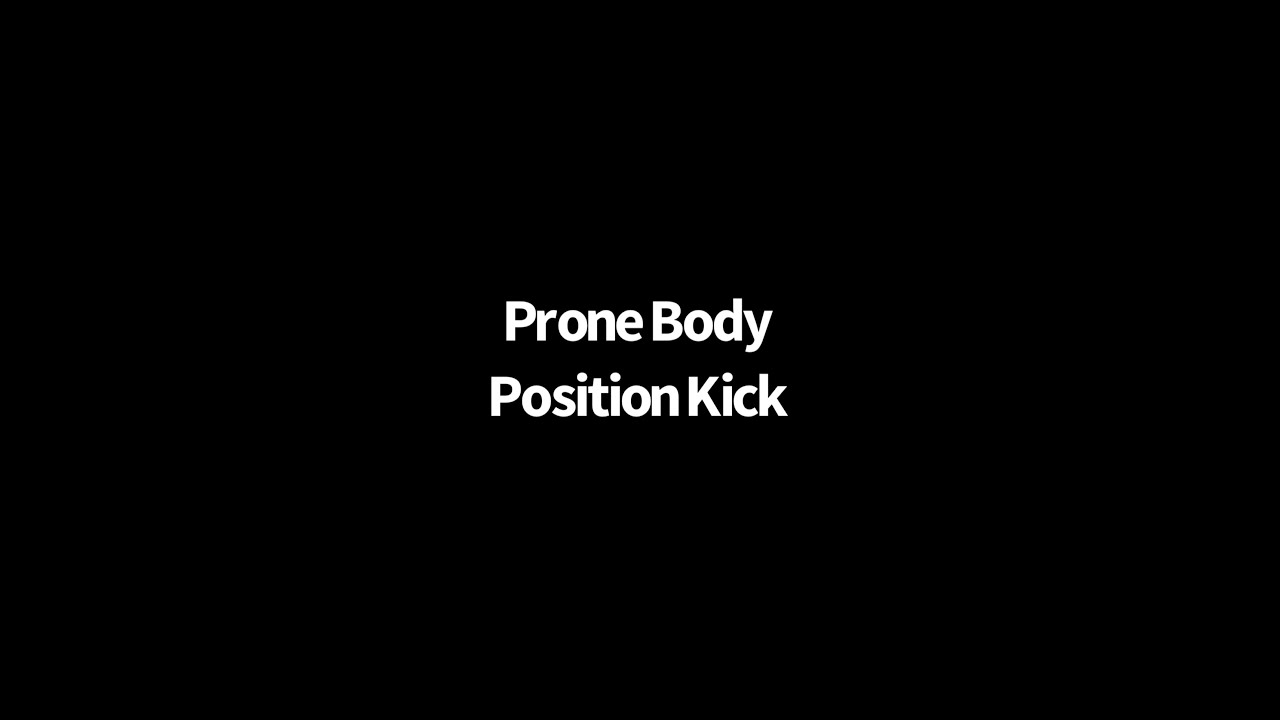 Prone Body Position Kick - YouTube