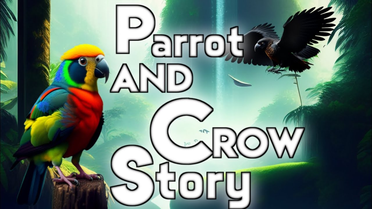 The Story Of The Rarrot And The Crow Rangeela Tota Aur Kala Kauwa Ki ...
