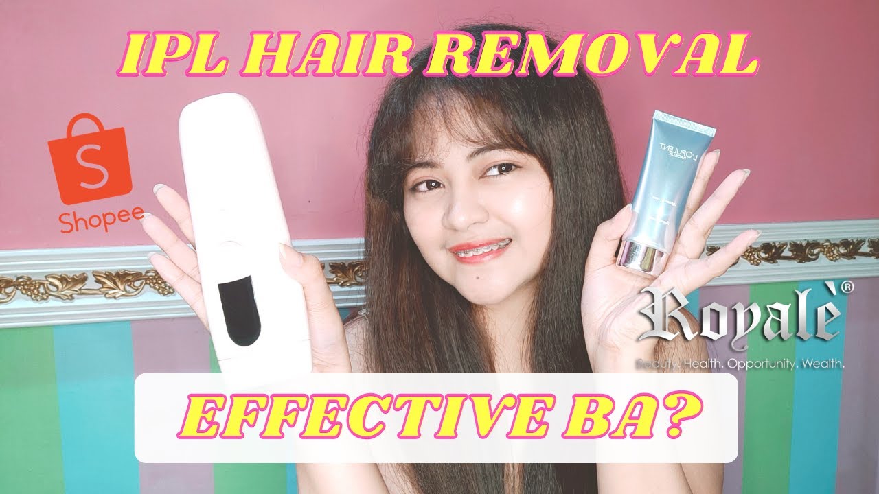 IPL Hair Removal at home | Shopee | Unboxing & 3 months update ...
