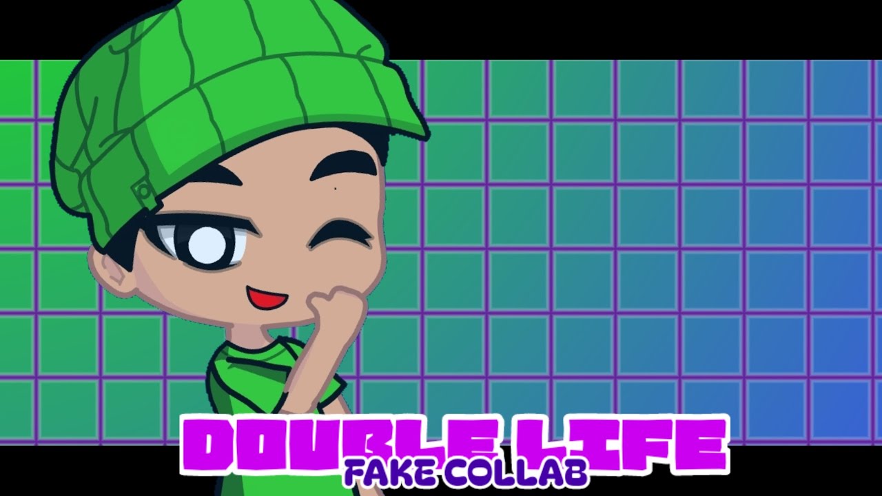 DOUBLE LIFE | FAKE COLLAB | #doubletomlife | GACHA ANIMATION MEME - YouTube