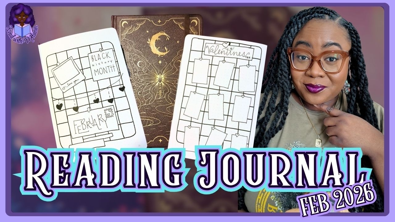 How I Set Up My February Reading Planner | Cozy Reading Journal Setup ...