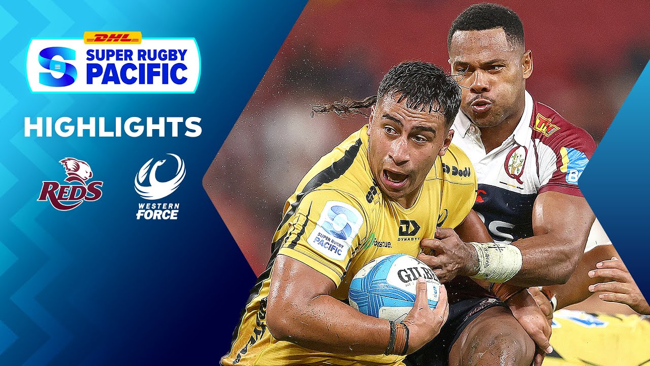 HIGHLIGHTS | Reds vs Force | Super Rugby Pacific Round 7 | Sky Sport NZ ...