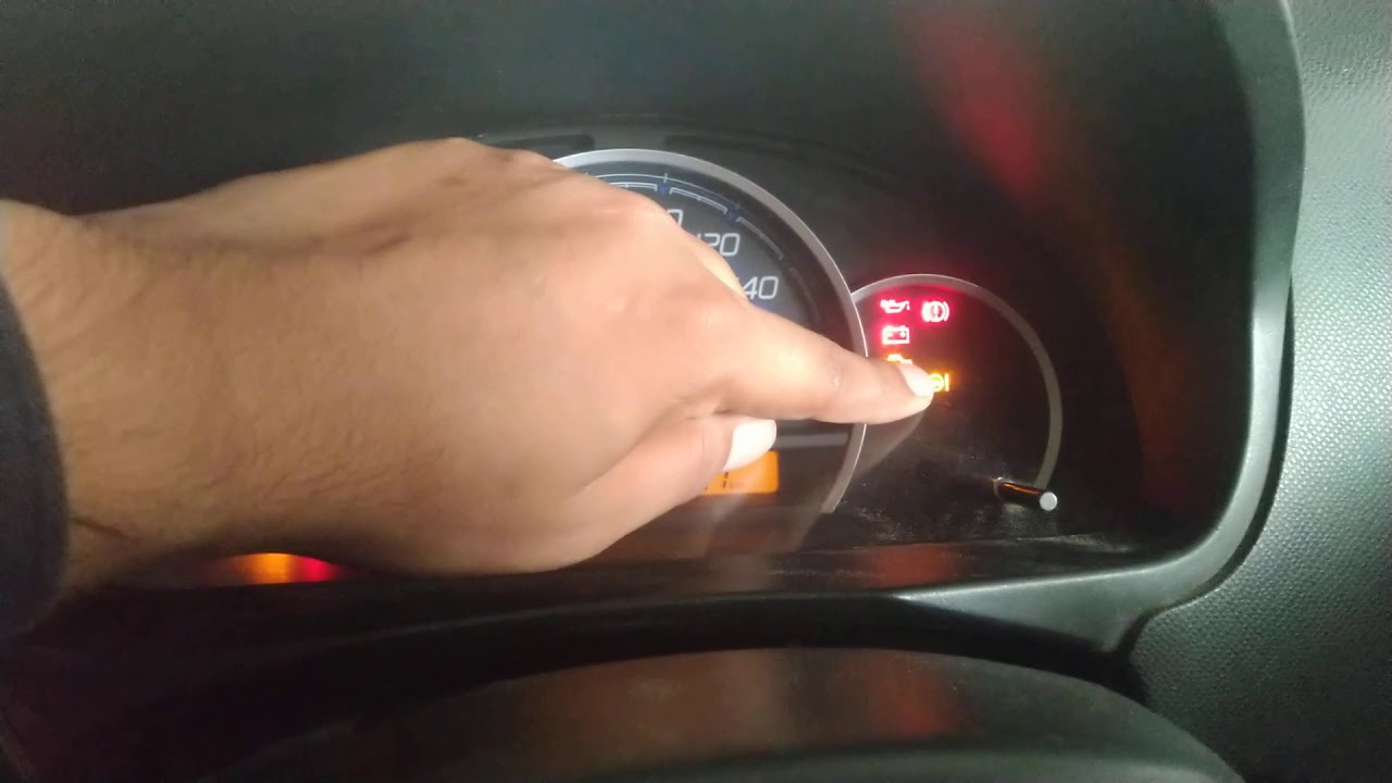 Maruti suzuki Wagon R Warning Lights part - 1 - YouTube
