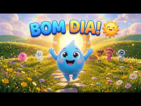 ☀️ BOM DIA! 🌈 Música Infantil para Começar o Dia com Alegria | Portal do Bubu