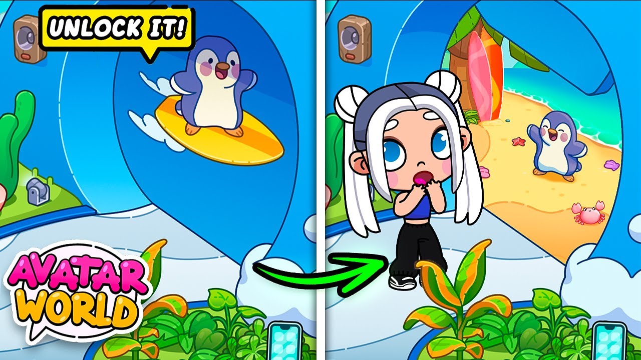 WOW 😱 HOW TO OPEN THE NEW DOOR FROM WATERPARK? NEW SECRETS AND BUGS IN ...