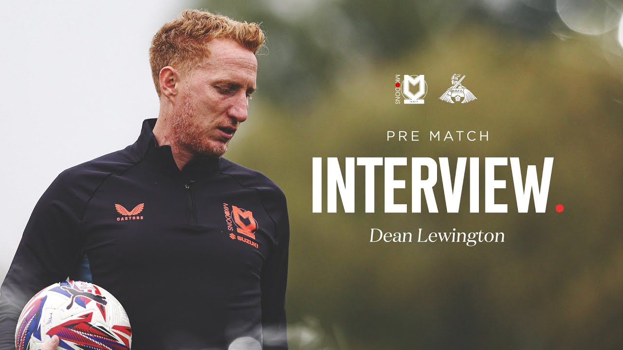 INTERVIEW: Dean Lewington on taking charge ahead of Doncaster Rovers ...