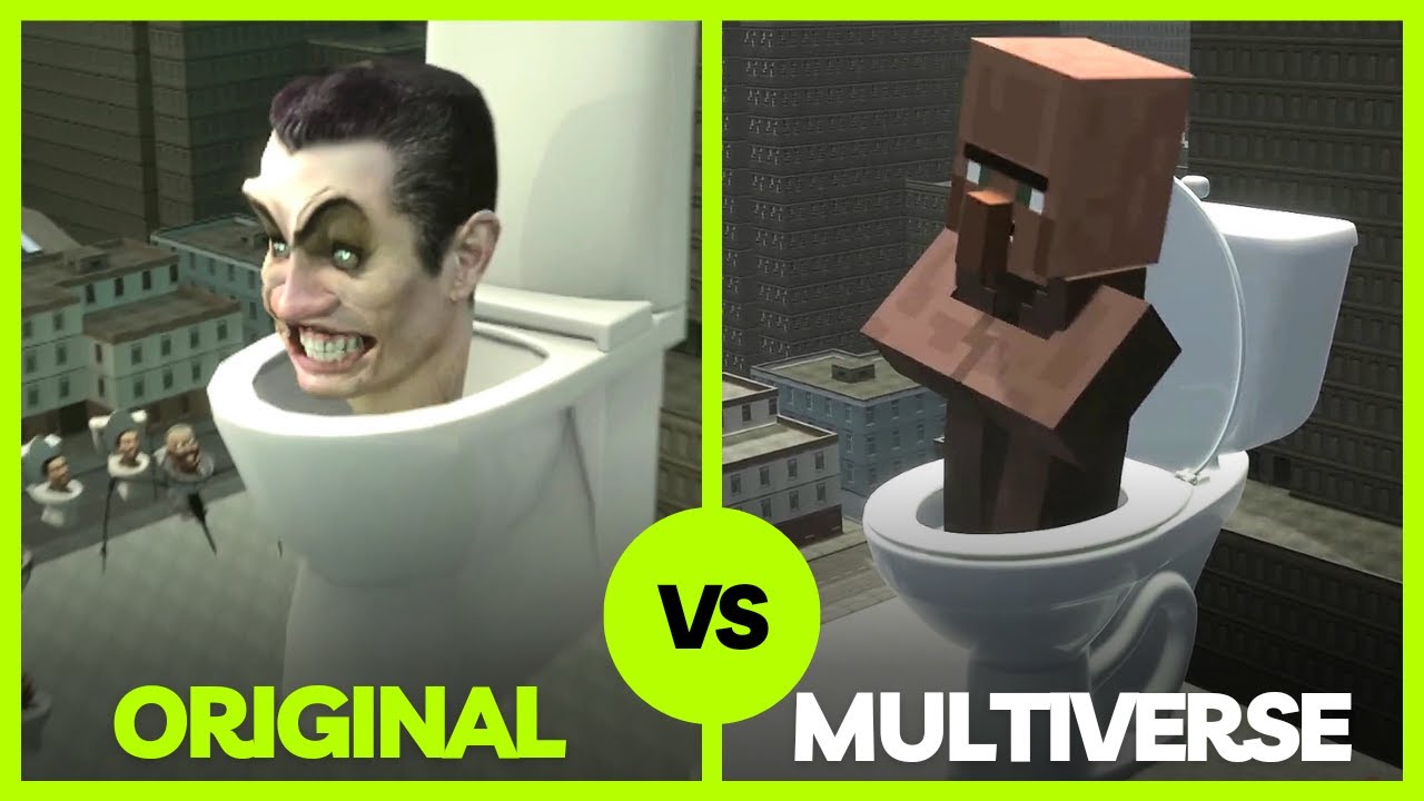 SKIBIDI Original VS Multiverse #31 - YouTube