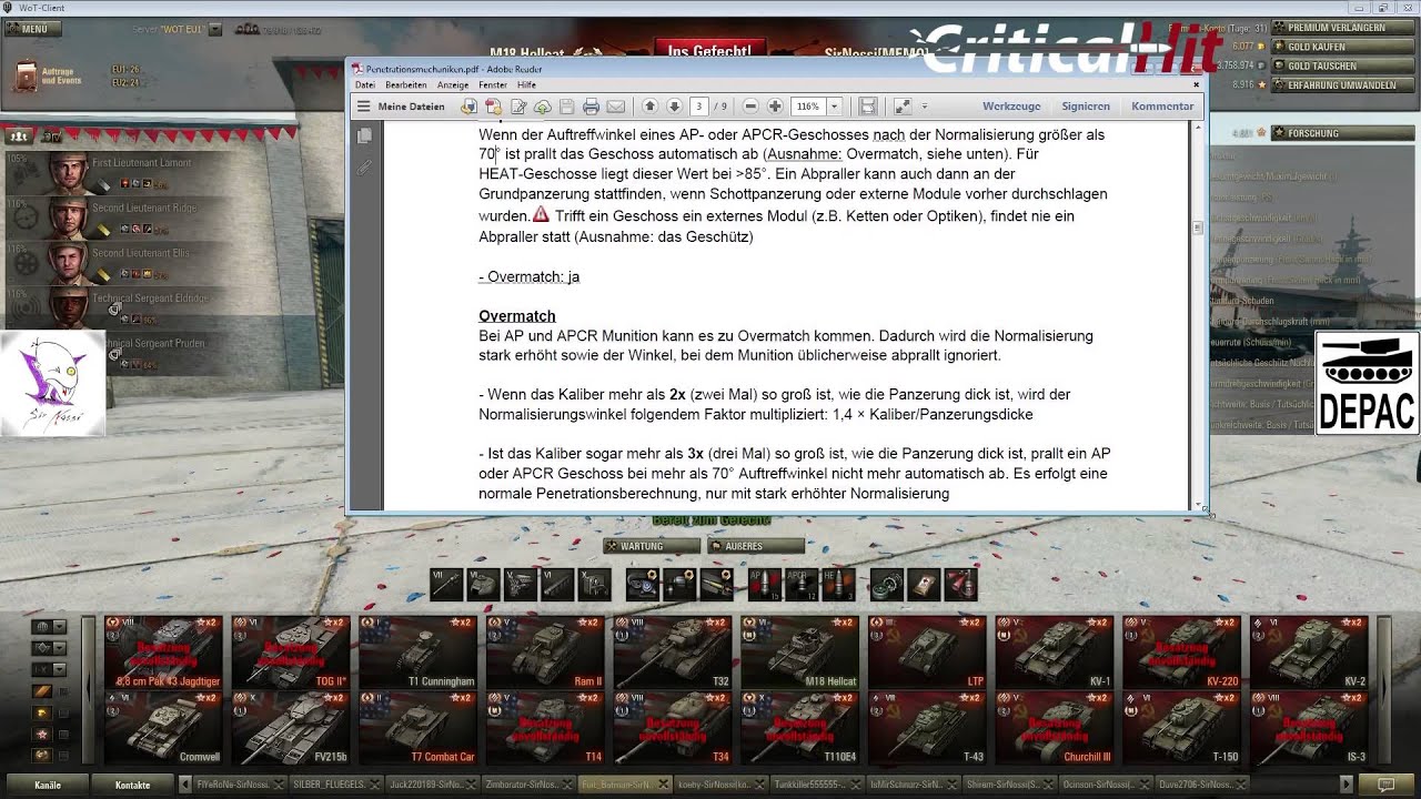 World of Tanks Tutorial - Die Panzerfahrschule 008 - Ef. Panzerung ...