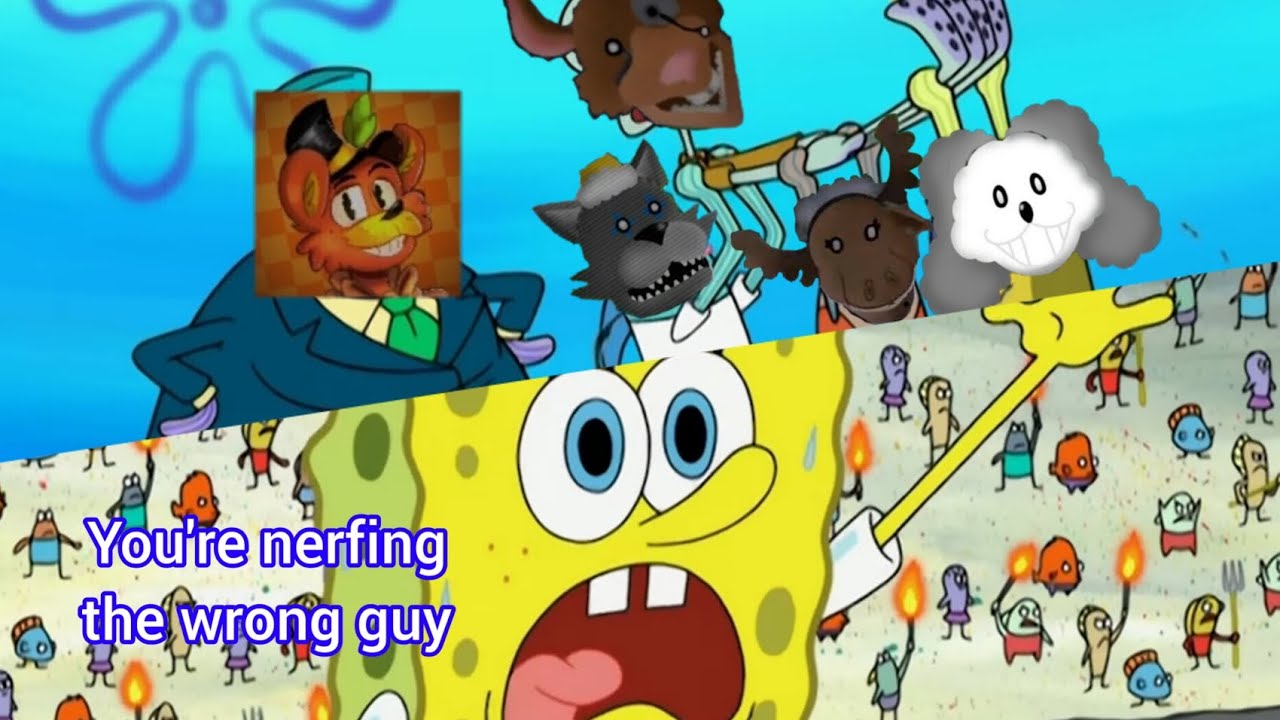 we nerfed the wrong guy: Mega Sponge Plays Playtime with Percy (Wednesday and Thursday{ish ...