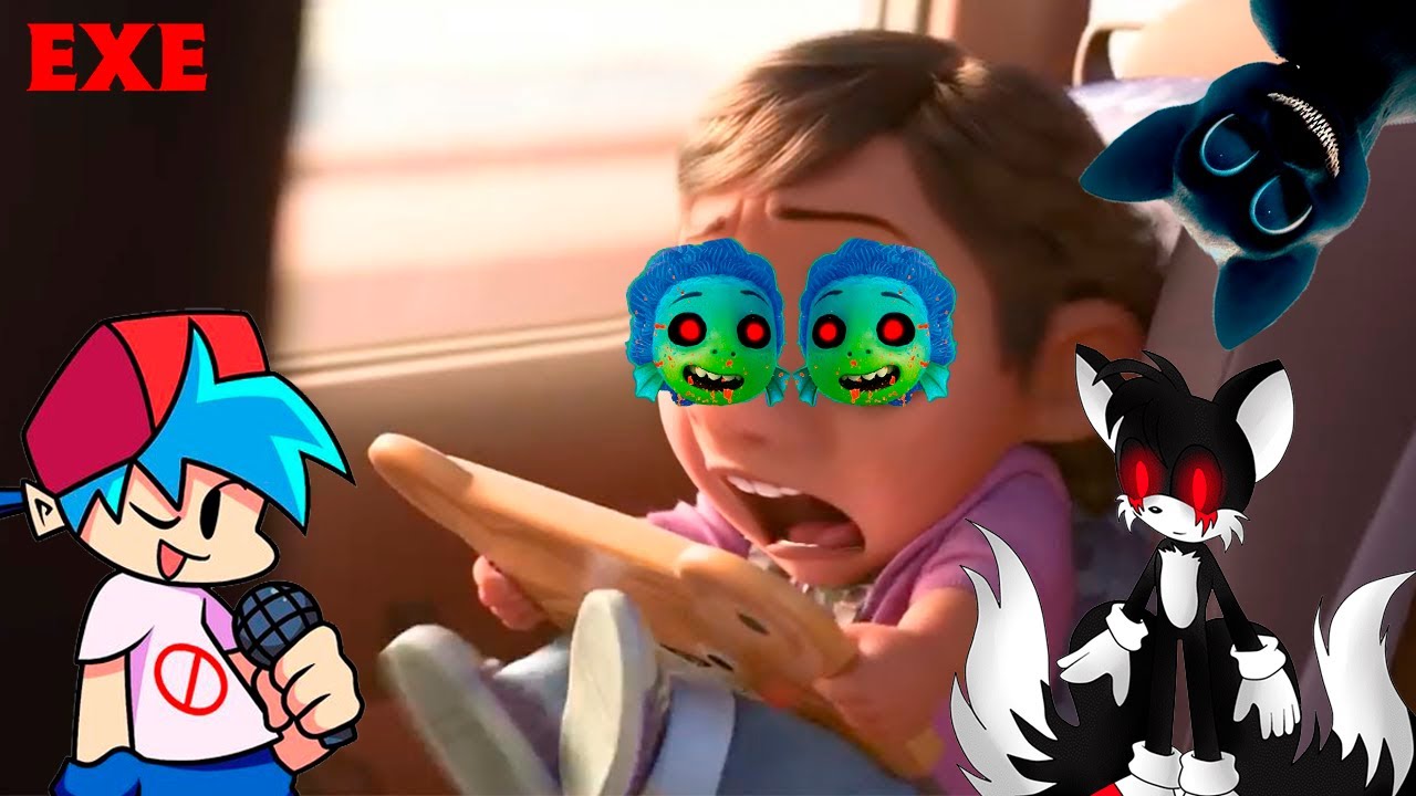 Friday Night Funkin.EXE & Luca.EXE & Cartoon Cat.EXE & Tails.EXE ...