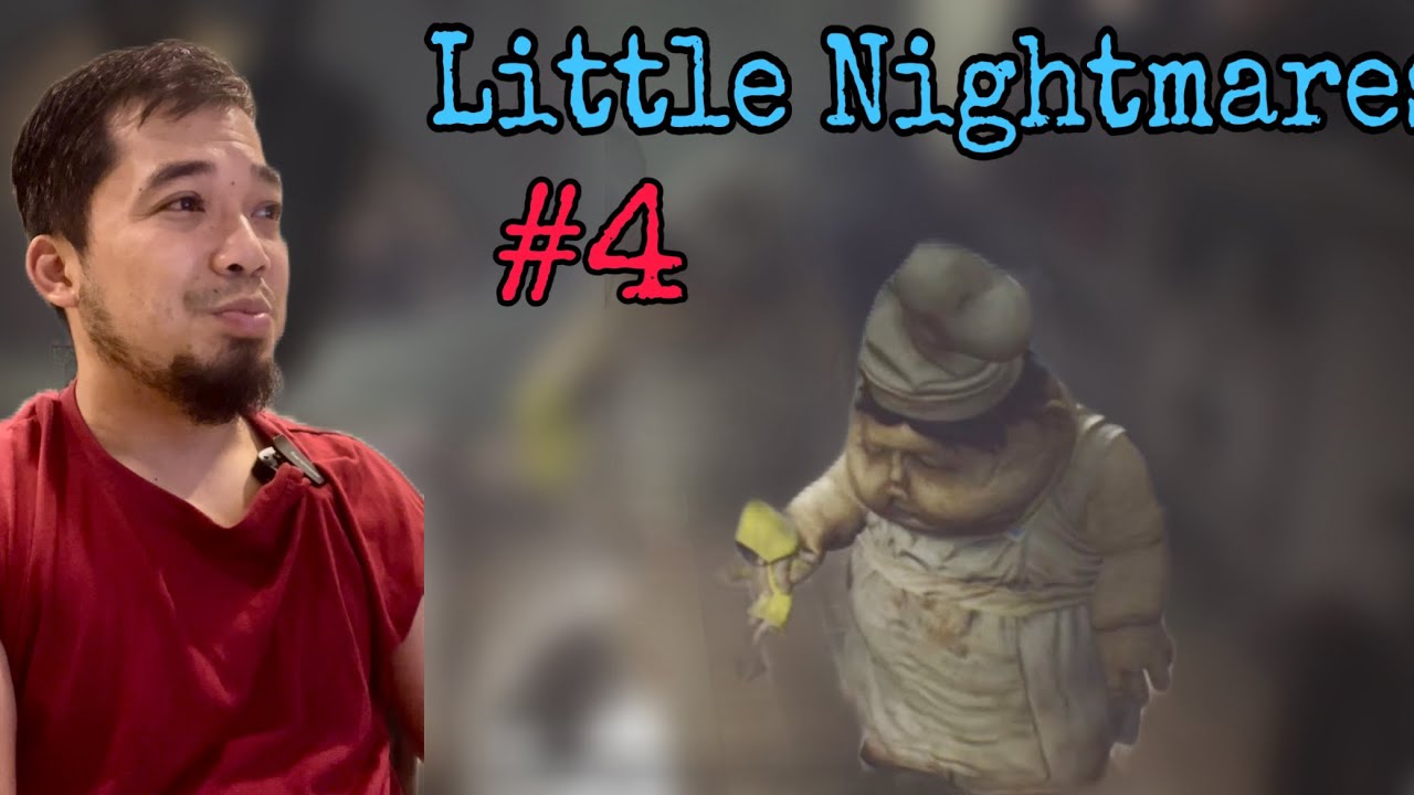 Little Nightmares part 4. Hantu pun perlu chef yek. Chef hantu ni seram ...