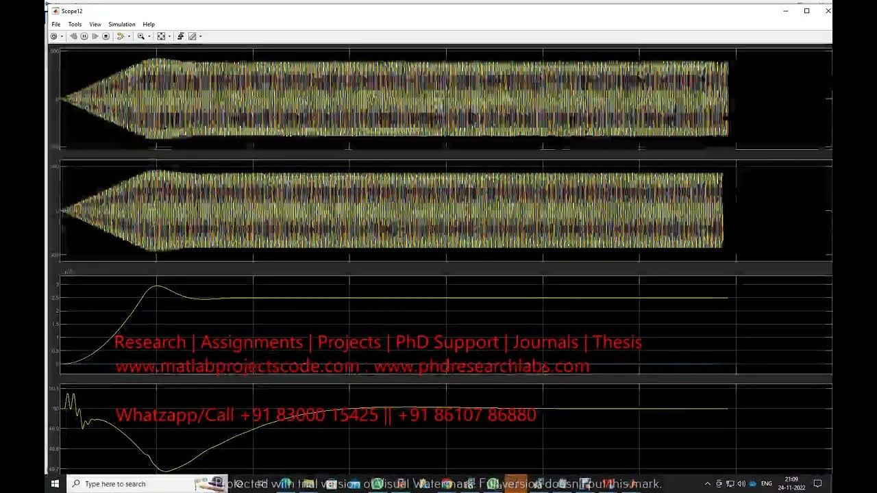 Matlab Simulink model of diesel engine and synchronous generator - YouTube