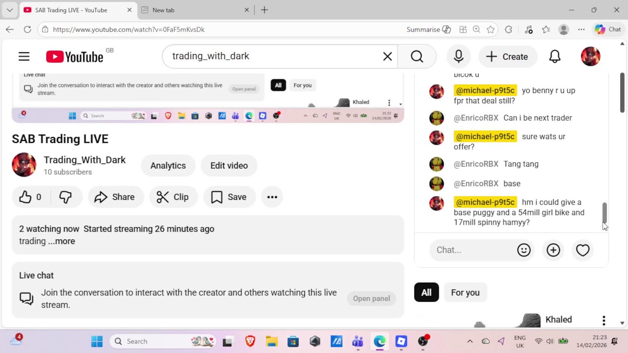 SAB Trading LIVE - YouTube