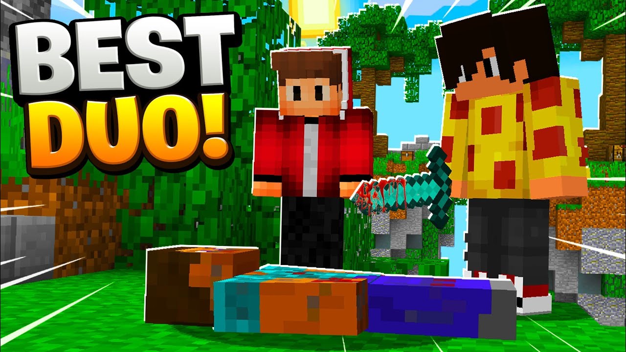 Minecraft: Treasure Wars Episode 15! The Best Duo Team - YouTube