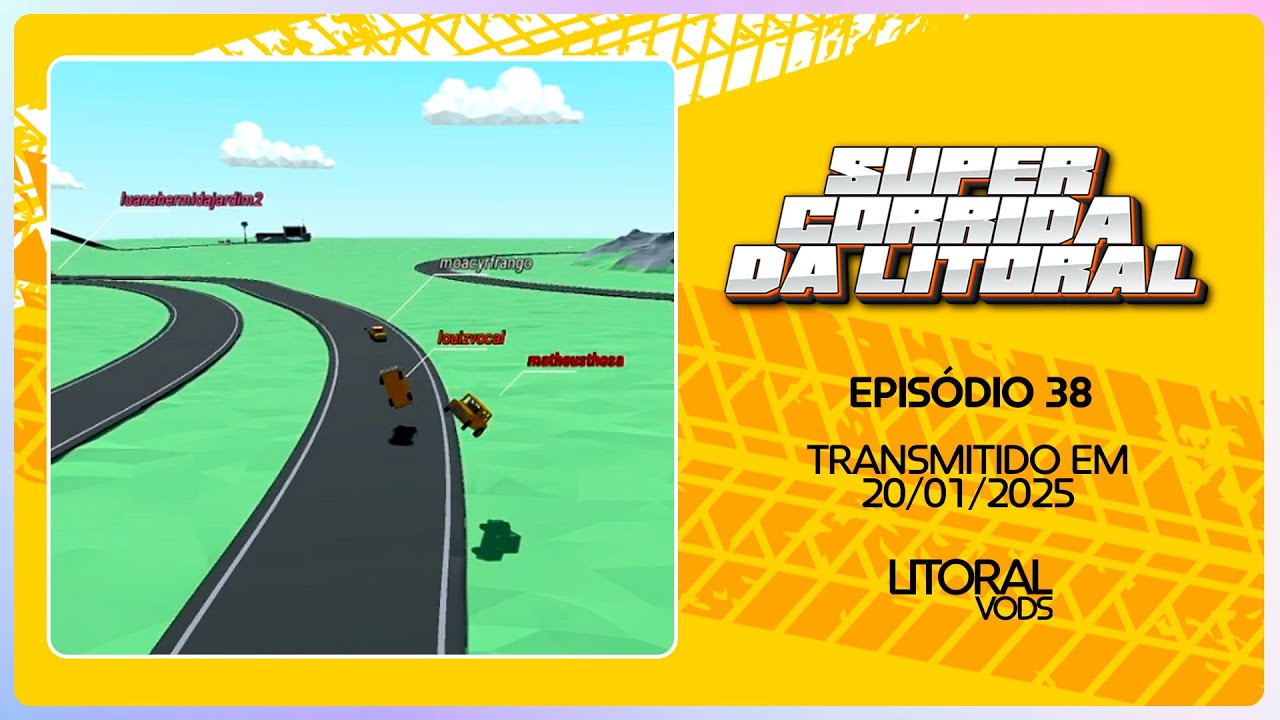 SUPER CORRIDA DA LITORAL - EP. 38 (20/01/2025) - YouTube