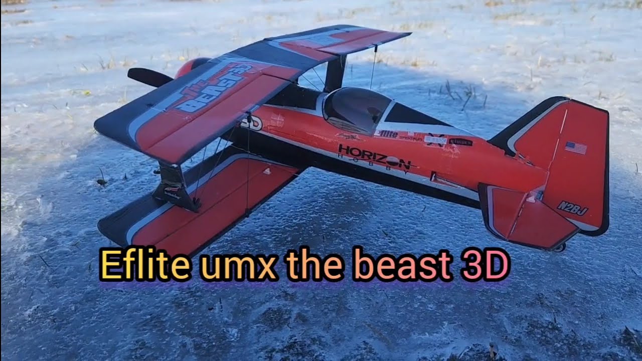 eflite umx the beast 3D - YouTube