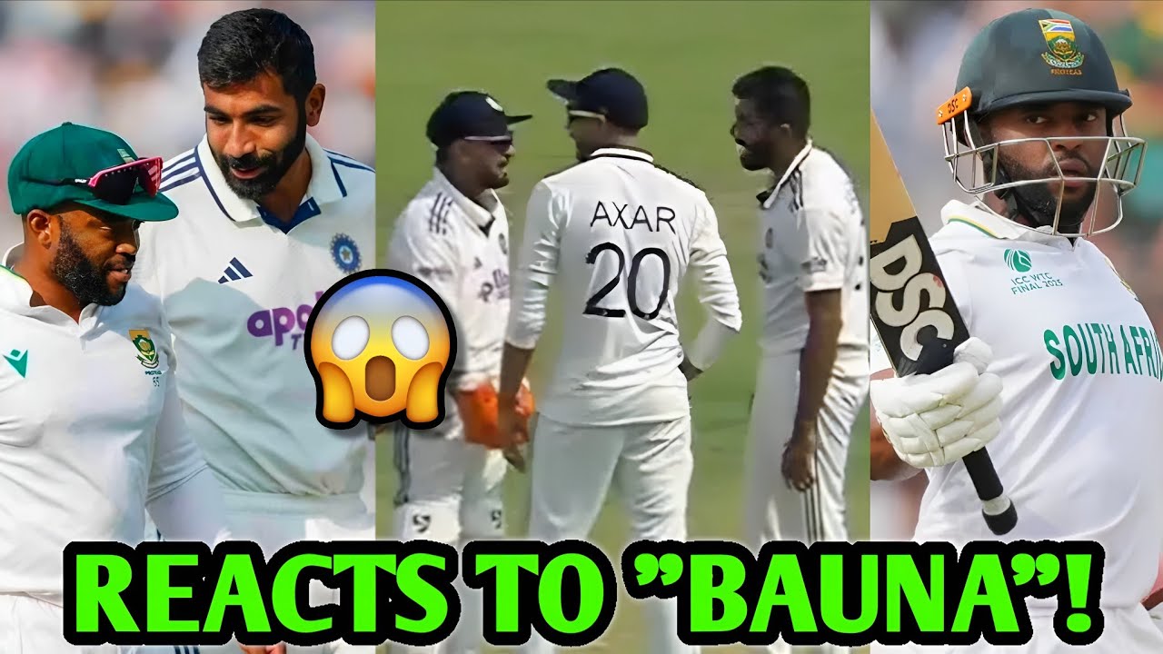 FINALLY Temba Bavuma Reacts to "BAUNA" Controversy! 😱| India Vs SA ...