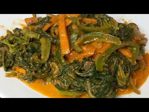 HOW TO COOK AMARANTH LEAVES EASY RECIPE - YouTube