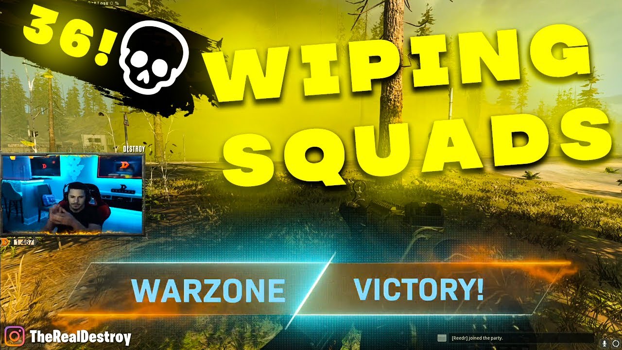 *WIPING SQUADS! 1v3 EASY* Call of duty Warzone|Destroy - YouTube