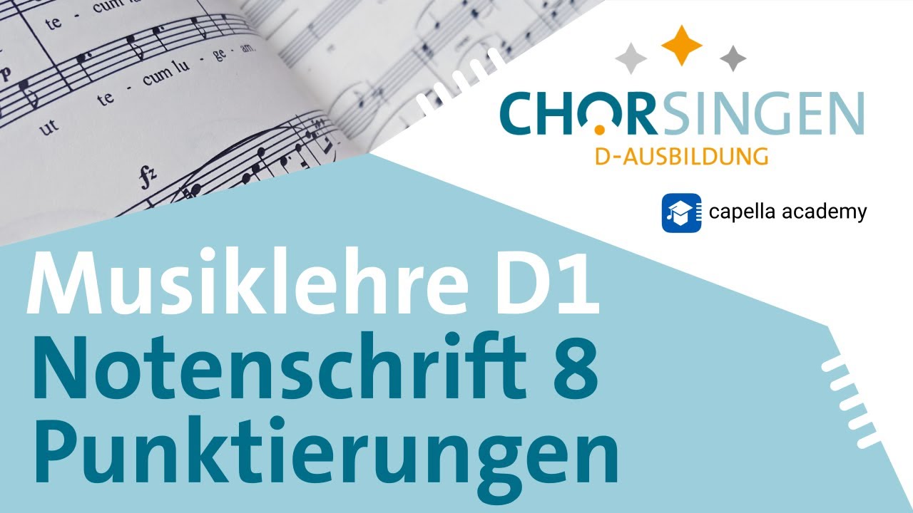 Notenschrift - Folge 8: Punktierungen und Triolen - YouTube