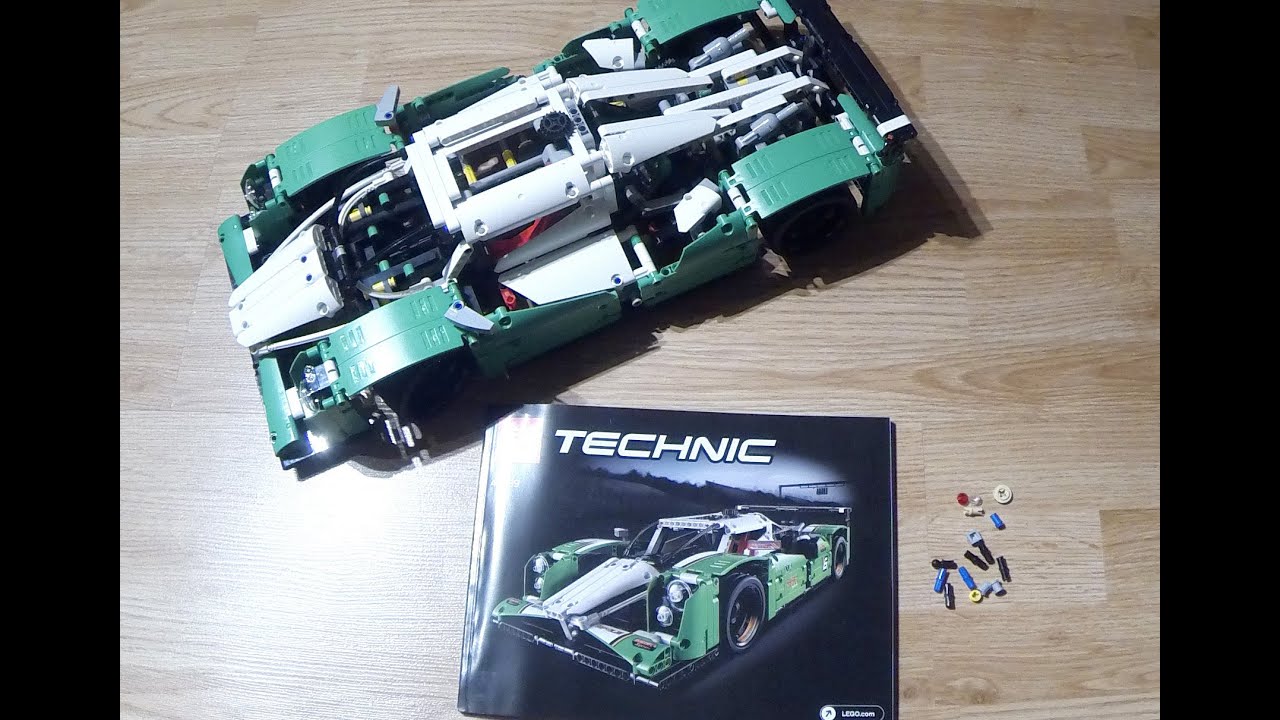 Lego Technic 42039 - 24 Hours Race Car time lapse - YouTube