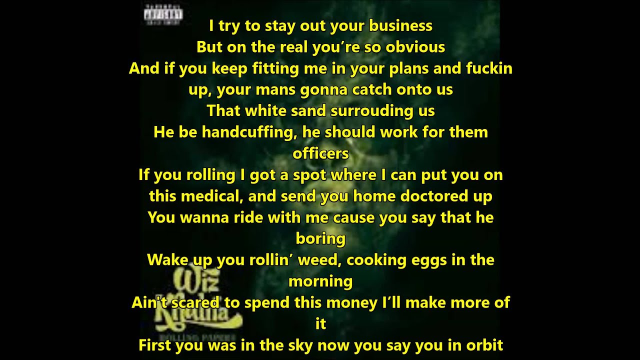 Roll Up - Wiz Khalifa - Lyrics - YouTube