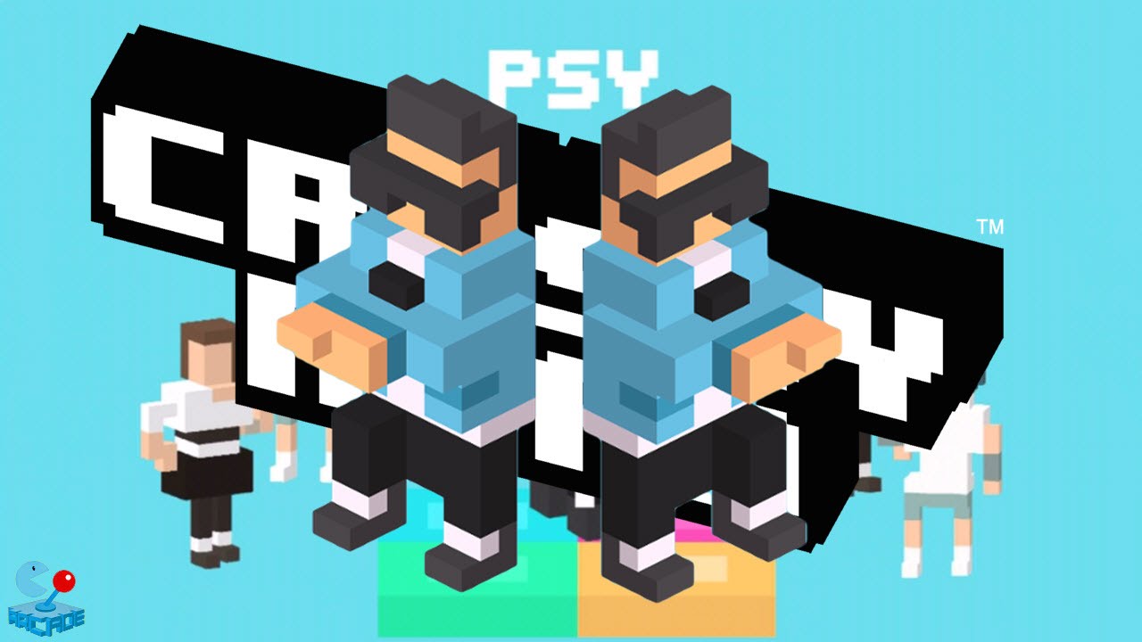 Gnam Gnam Style Psy Unlocked - Crossy Road - Endless Arcade Hopper ...