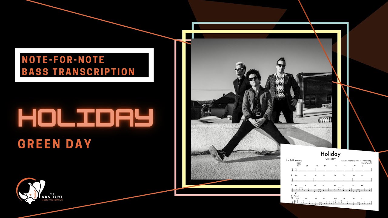 Holiday Bass Tab by Green Day: Transcription from The Van Tuyl Music ...