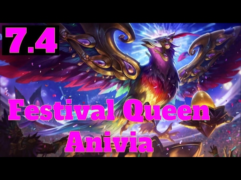 [LoL:PBE] Festival Queen Anivia - YouTube