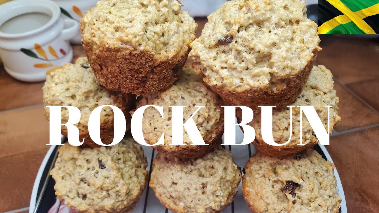 THE EASIEST JAMAICAN SNACK THAT ONE CAN MAKE || HOW TO MAKE ROCK BUN ...