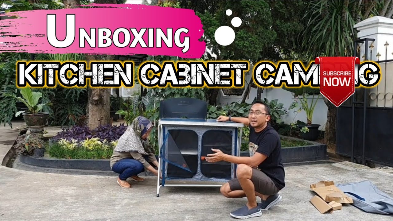UNBOXING kitchen portable ala camping ♨️ #decathlon #quechua #kitchen ...