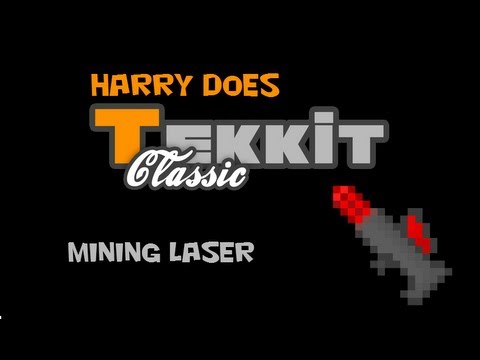 Harry does Tekkit # 10 - Mining Laser - YouTube