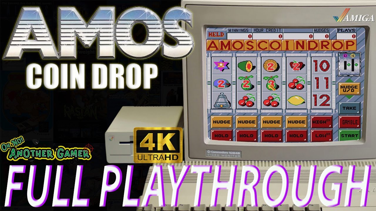AMOS Coin Drop (1991) [Commodore Amiga] ⌨️🖱👌 Intro + Gameplay (full ...
