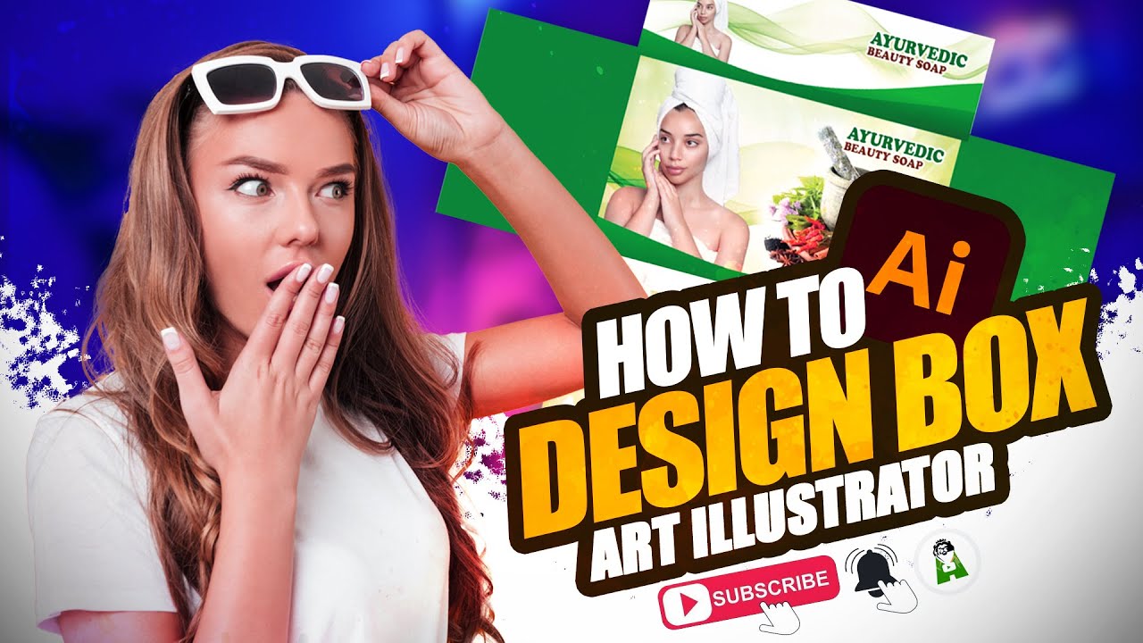 Adobe Illustrator Tutorial | How to Design Box art and add Bleed | 2022 sinhala | active at lk ...