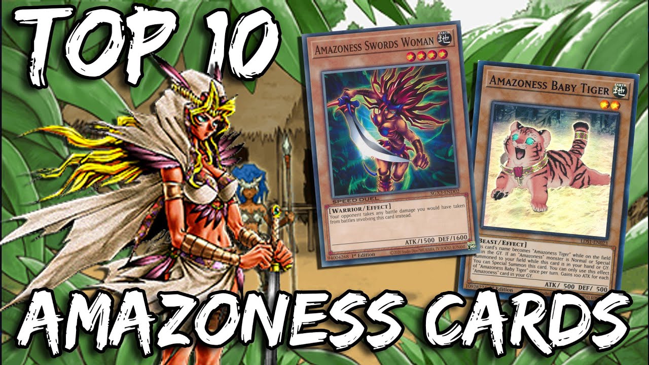 Top 10 Amazoness cards - YouTube