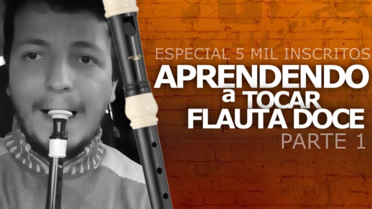 Aprendendo a tocar flauta doce (Parte 1) - Especial 5 mil inscritos ...