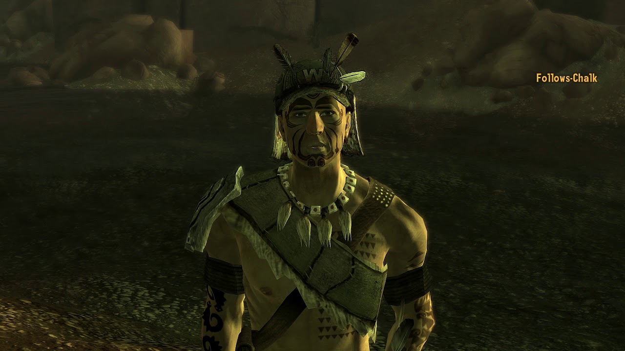 Joshua Graham in the Eyes of the Dead Horse Tribe - YouTube