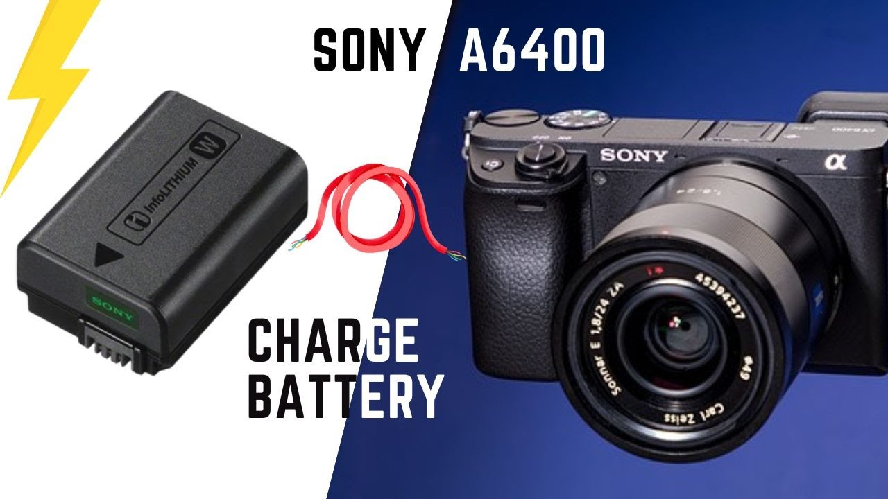 How to Charge Battery of Sony Camera - YouTube