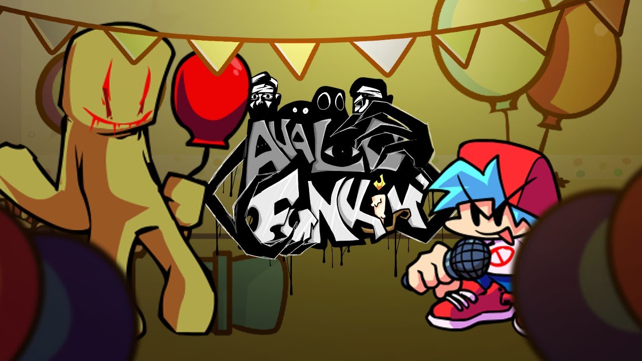 FNF Analog Funkin' | VS Partygoers | Backrooms - YouTube