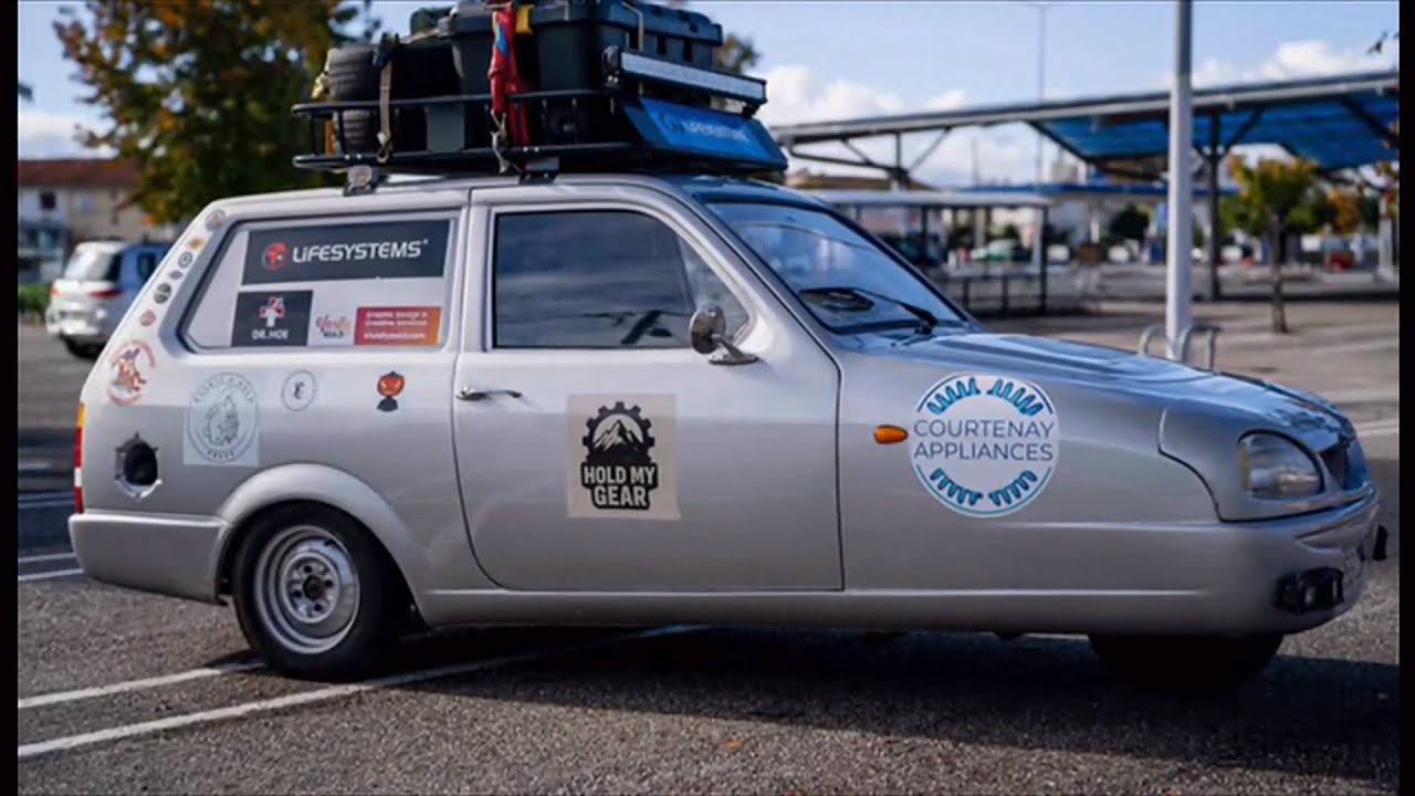 The Robin Reliant journey London (UK) to Cape (South Africa) (fun story ...
