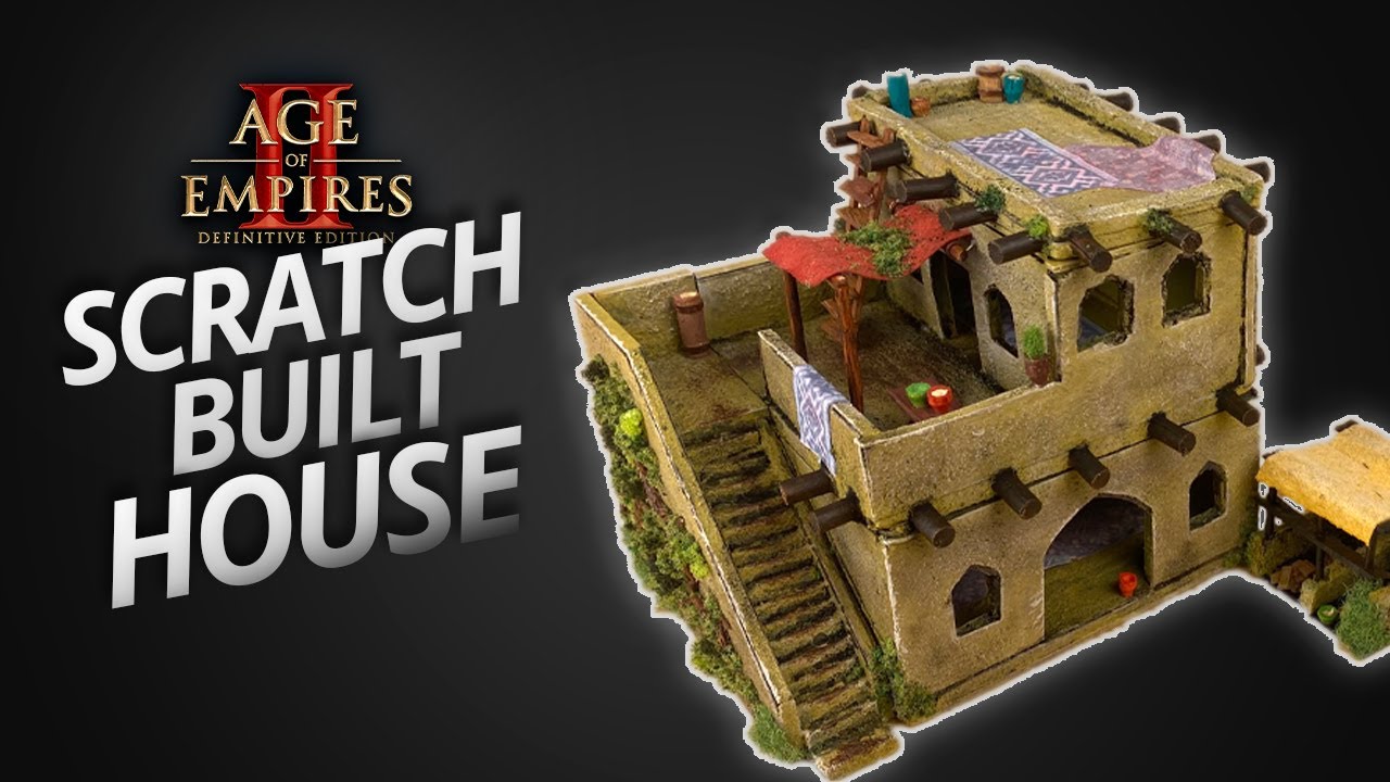 🏠 Built an Age of Empires 2 House - Scratchbuild Project - YouTube