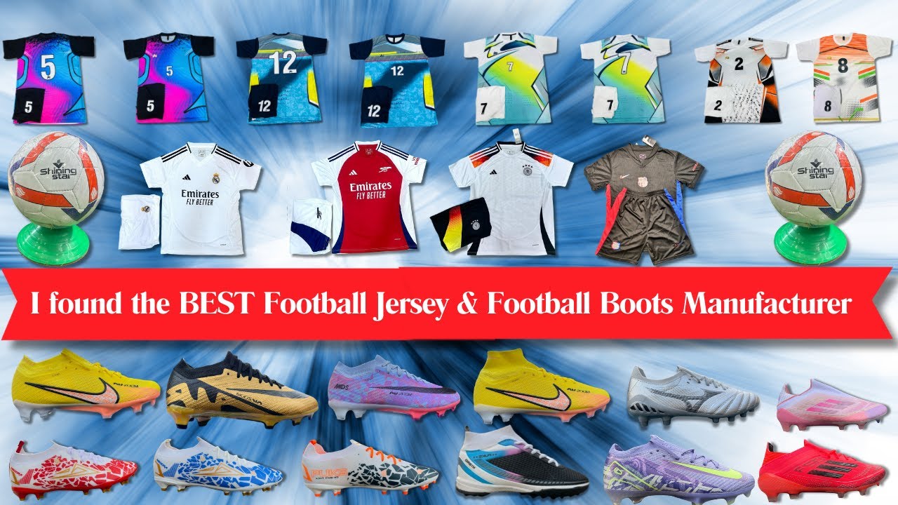 I found the BEST Football Jersey & Football Boots Manufacturer in ...