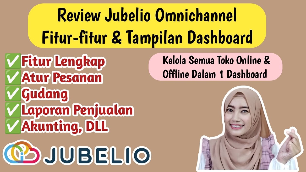 Review Omni Channel Jubelio | Fitur dan dashboard Jubelio - YouTube
