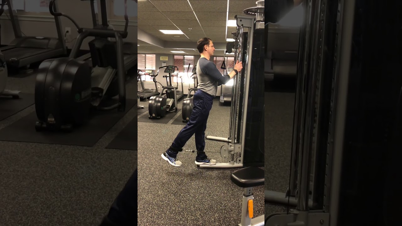 leg kick back standing FTS - YouTube