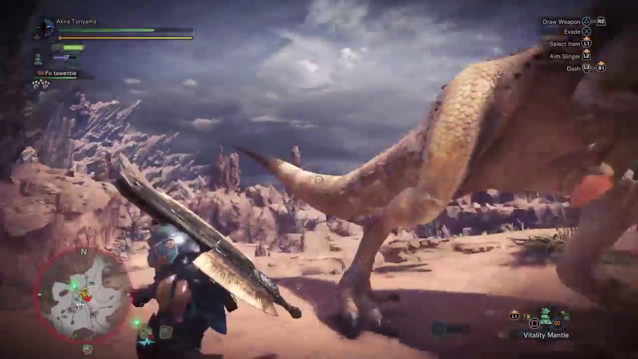 Monster Hunter World 3 elder dragon tracks kulu bountie - YouTube