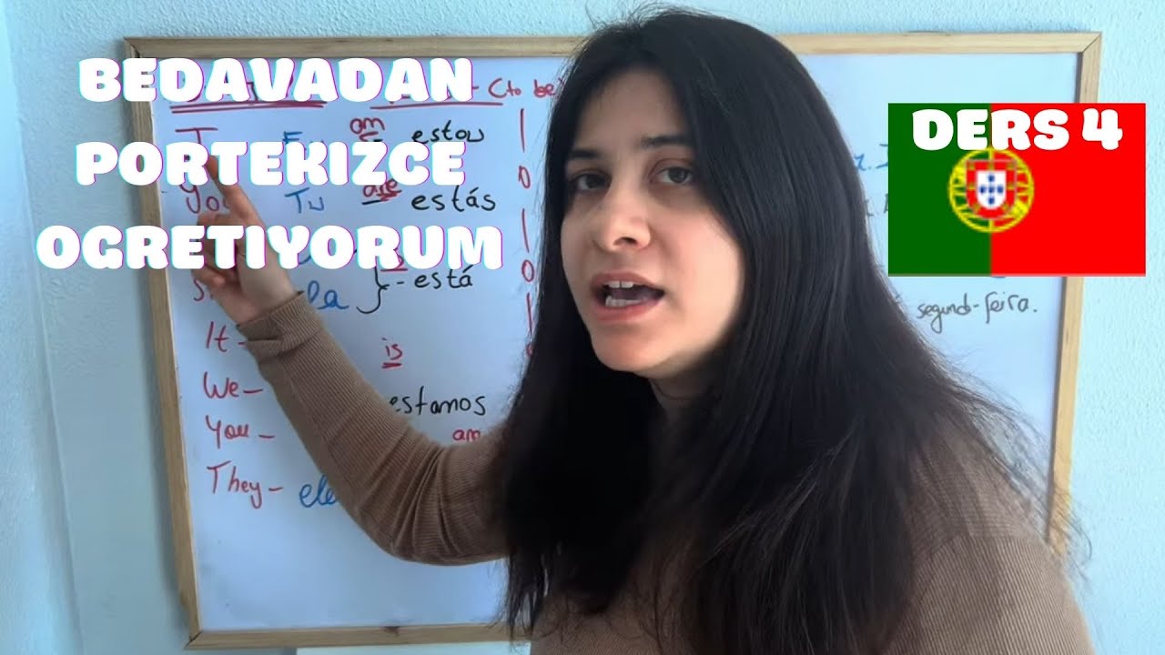 🇵🇹 Portekizce SER ve ESTAR Farkı! | Özneler ve Yardımcı Fiillerle Doğru Konuş| Ders 4 - YouTube